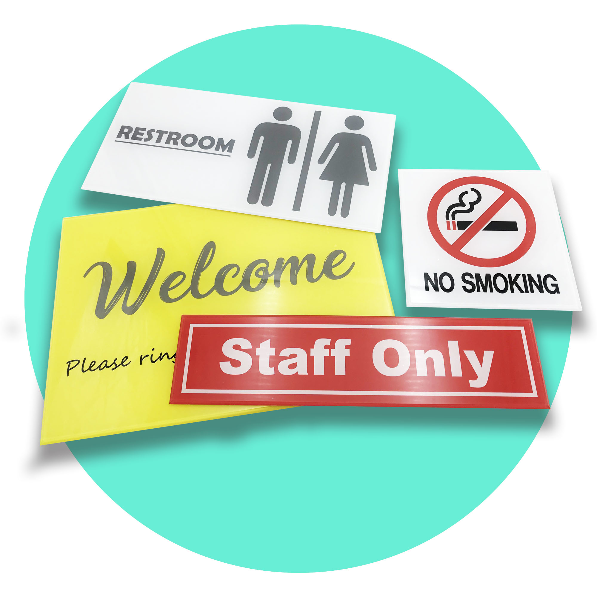 Acrylic Sign | Botak Sign Pte Ltd