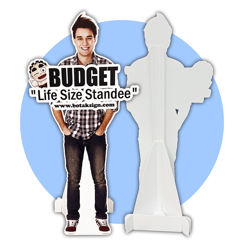 Life size standee | Botak Sign Pte Ltd