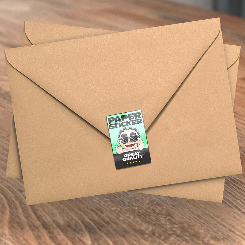 Paper Label Sticker (Economy Type) | Botak Sign Pte Ltd